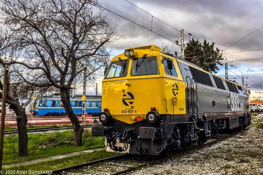 Locomotora 333.107 - AAFMadrid